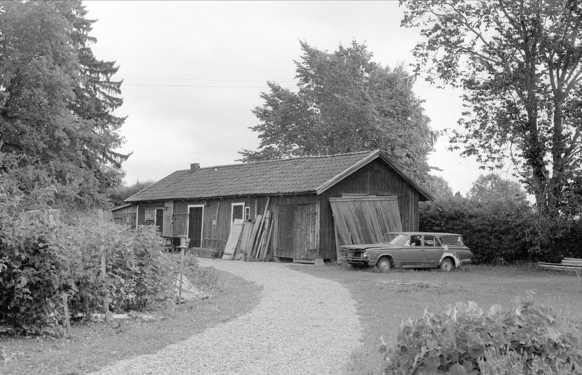 Uthus, Locksta skola, Locksta 1:9, Locksta, Funbo socken, Uppland 1982 ...