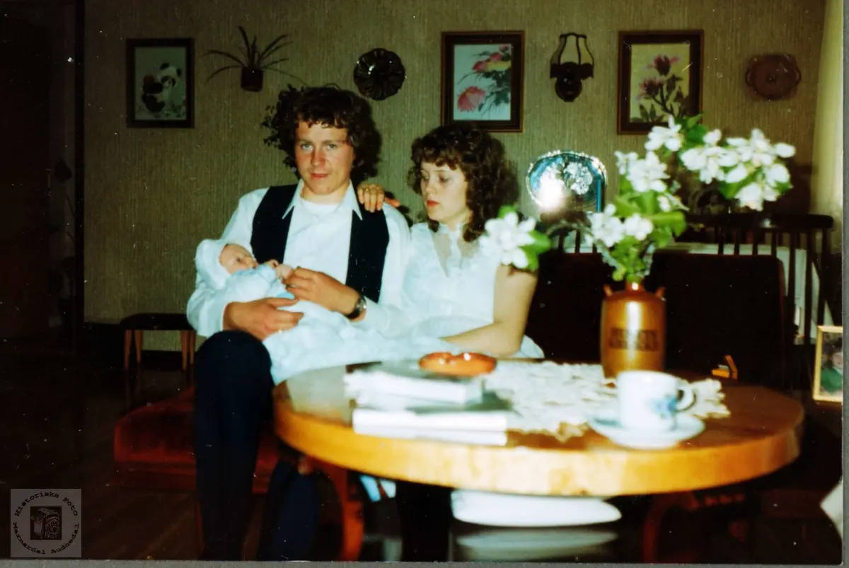 Barnedåp i Kvinesdal til Knut Andrè Flottorp. - Historiske Foto ...