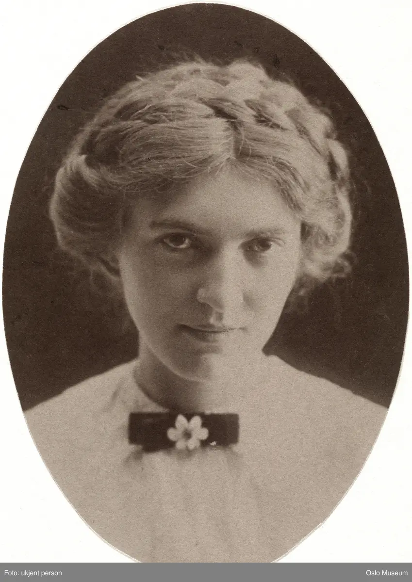 Mary Barratt Due. - Oslo Museum / DigitaltMuseum