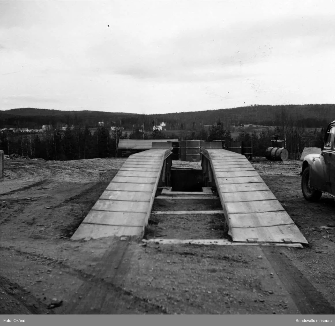BP-stationen Torpshammar, Ånge. - Sundsvalls museum / DigitaltMuseum