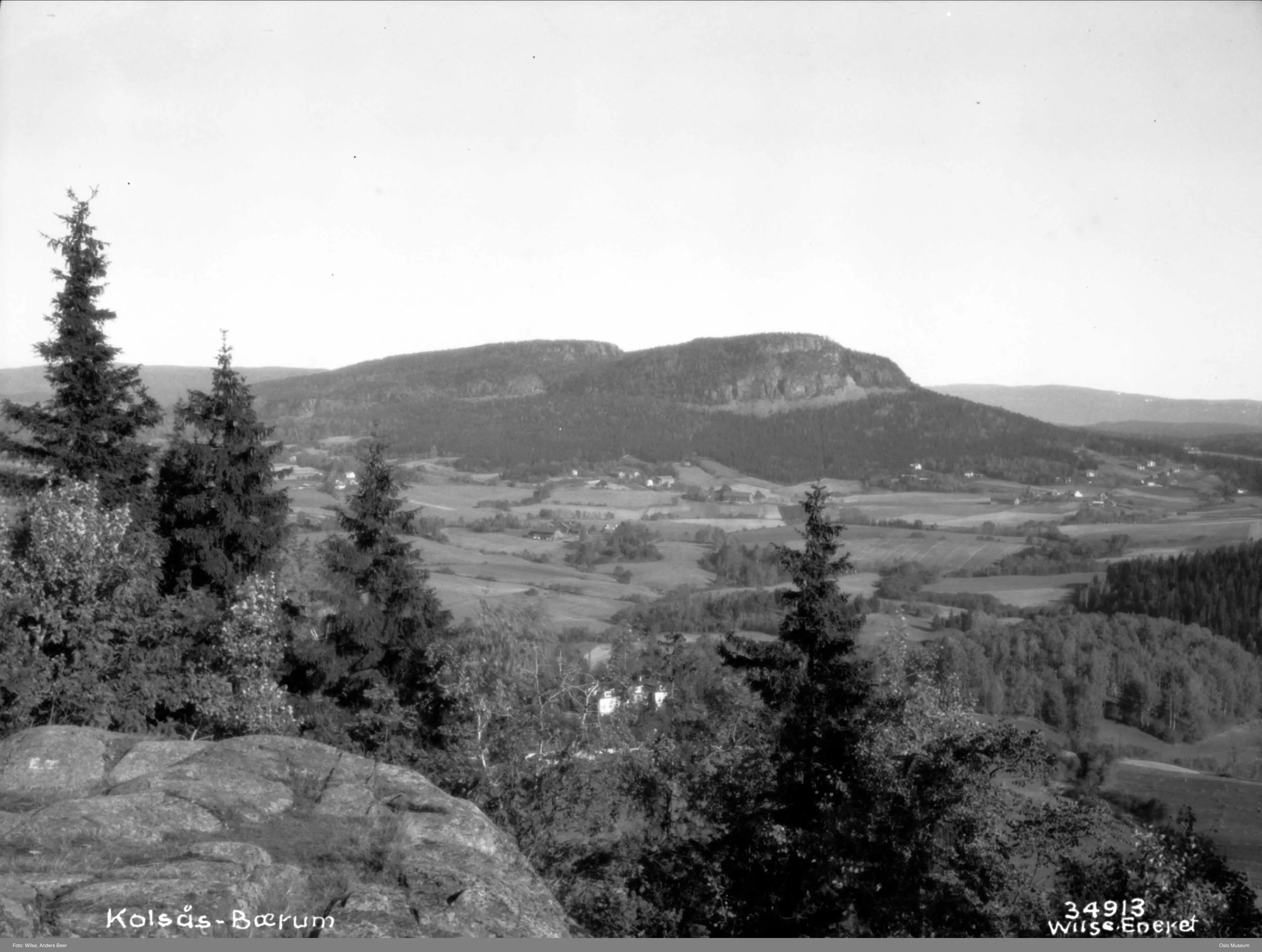 Kolsås - Bærum - Oslo Museum / DigitaltMuseum