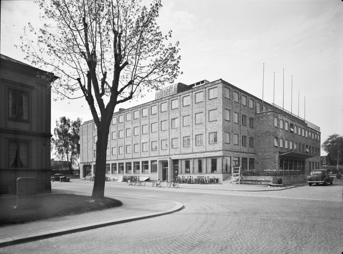 Folkets hus, Gävle Exteriör - ArkDes / DigitaltMuseum