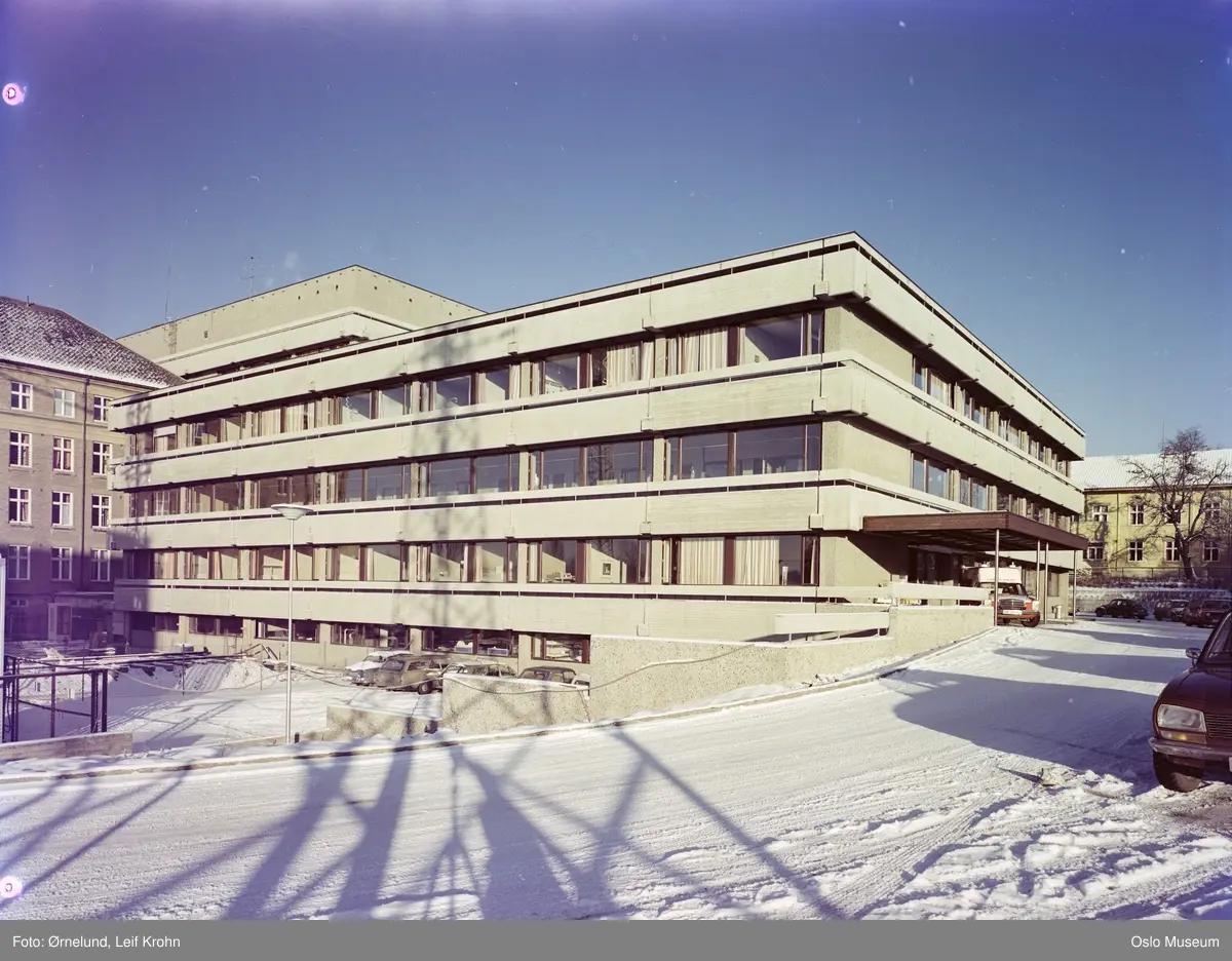 Aker sykehus. - Oslo Museum / DigitaltMuseum