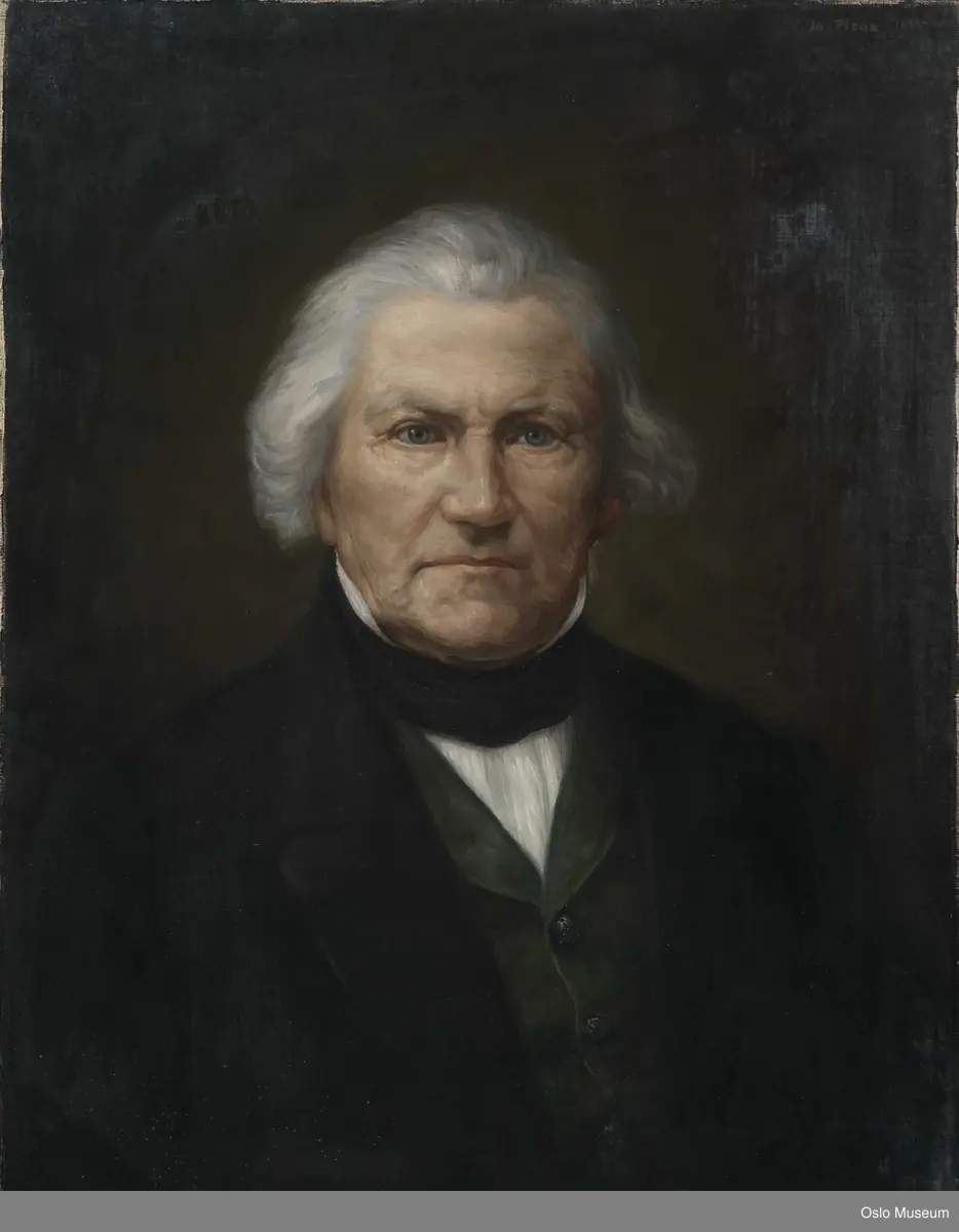 Portrett av Hans Gulbranson [oljemaleri] - Oslo Museum / DigitaltMuseum