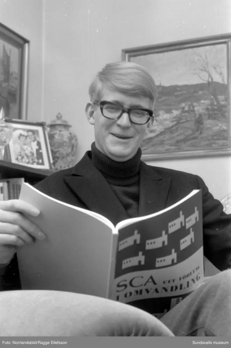 Sven Wiberg skriver en avhandling om SCA:s strukturrationalisering ...