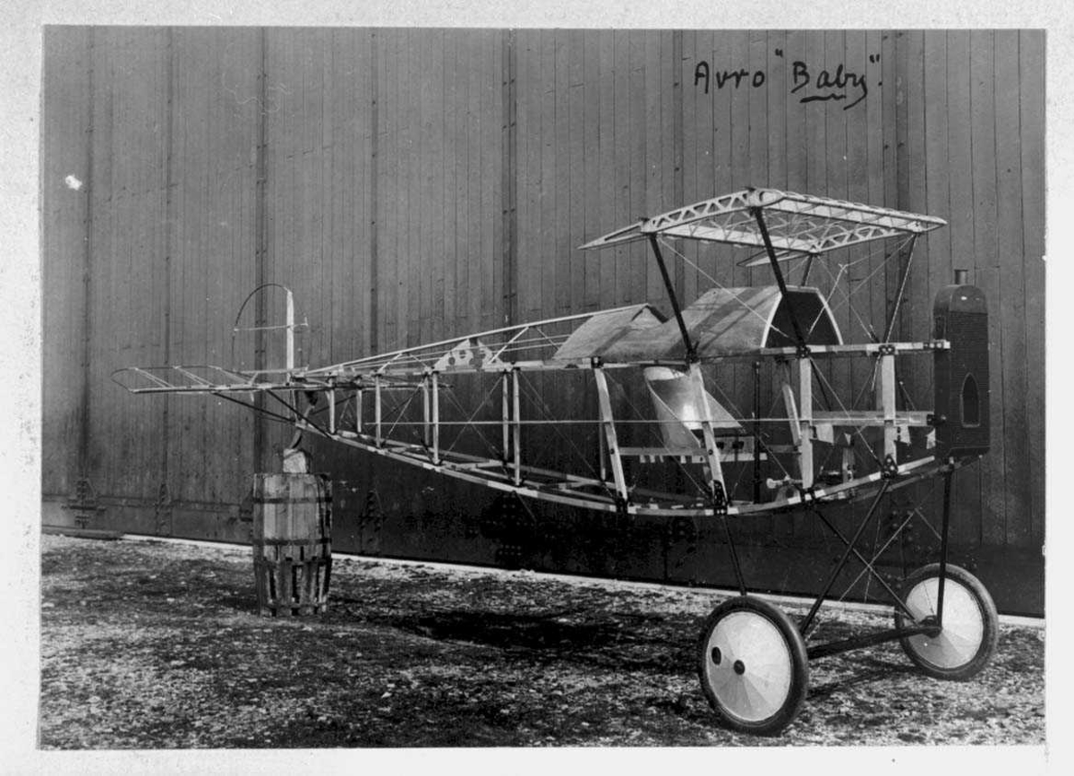Flyskrog til, Avro Baby. - Norsk Luftfartsmuseum / DigitaltMuseum