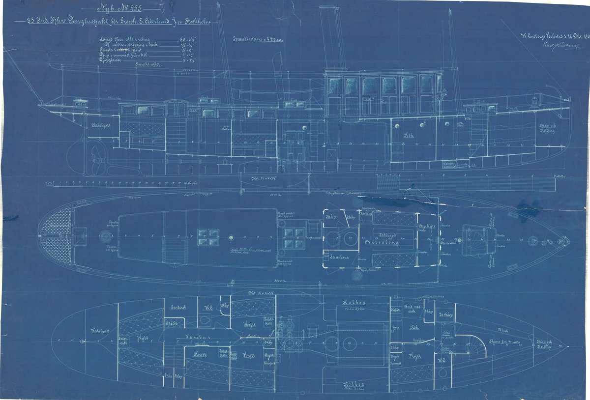 Ritning - Sjöhistoriska museet / DigitaltMuseum