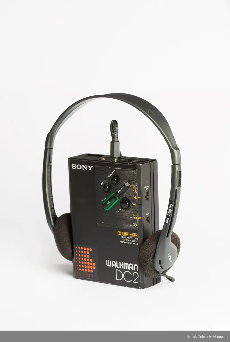 Walkman - Norsk Teknisk Museum / DigitaltMuseum