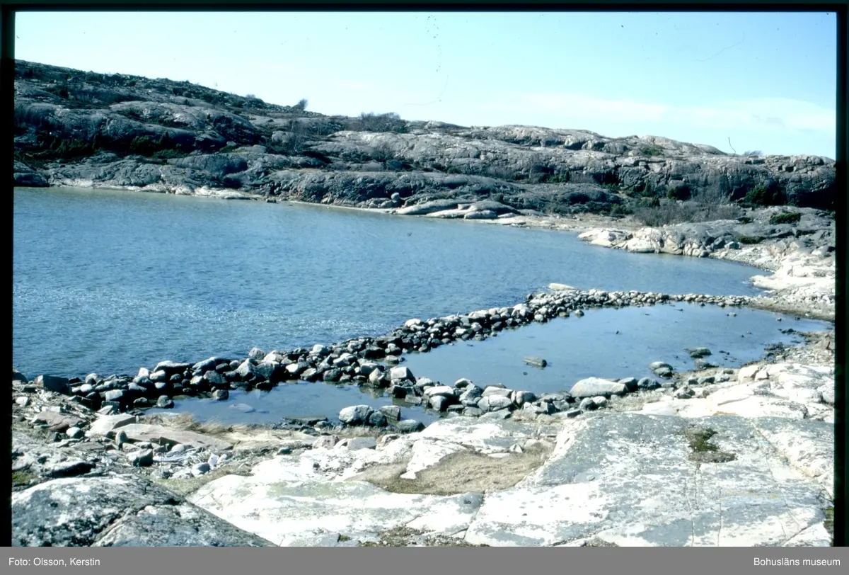 Text på kortet: "Grumsedamm Bubacka Bro sn. April 1987". - Bohusläns ...