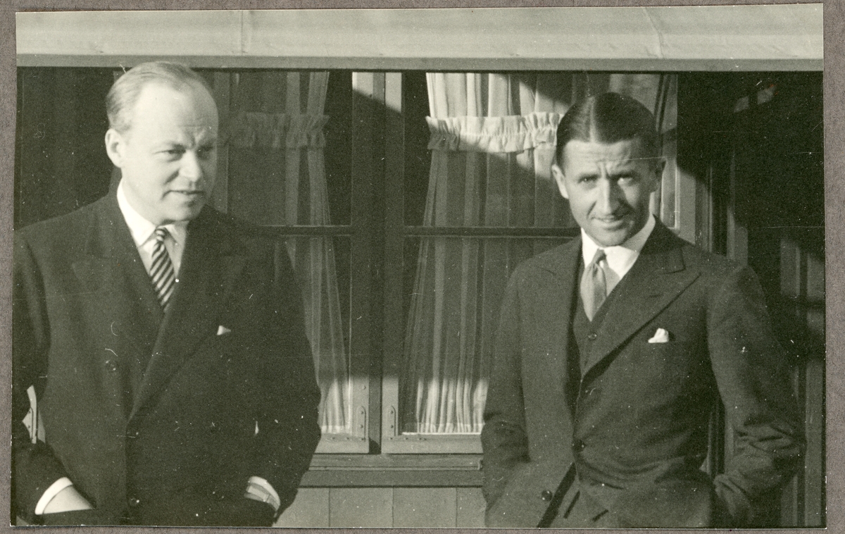 Leif Høegh, Per M. Hansson - Bogstad Gård / DigitaltMuseum