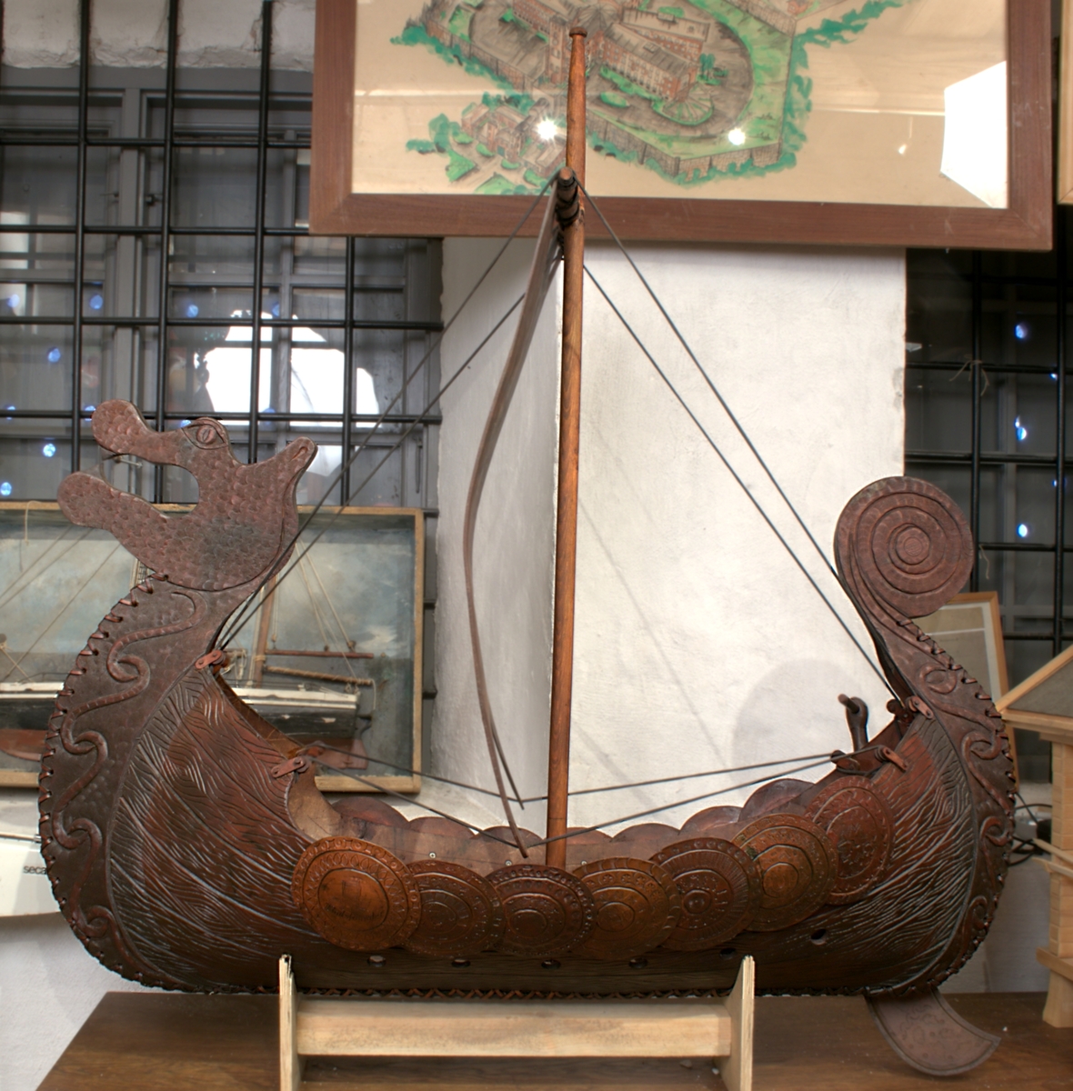 Vikingskip - Justismuseet / DigitaltMuseum