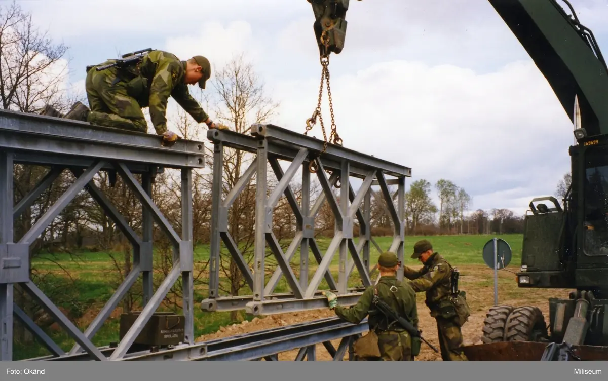 Balkbro 2 (BB 2) dubbel dubbel förstärkt, under konstruktion ...