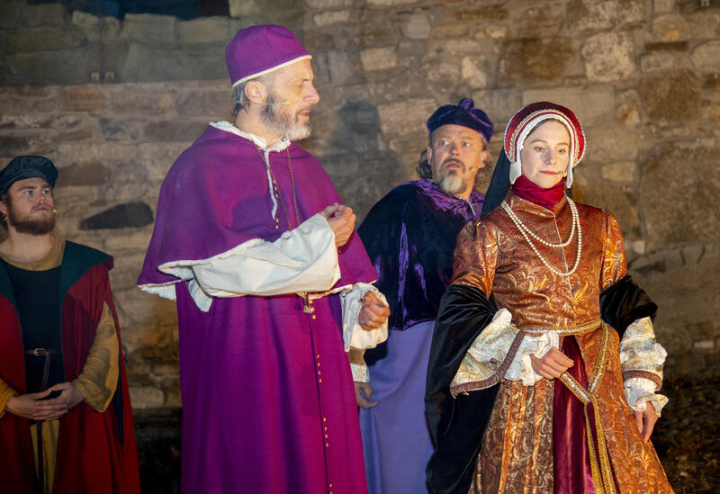 Historiske personer i En Hamarkrønike - Domkirkeodden