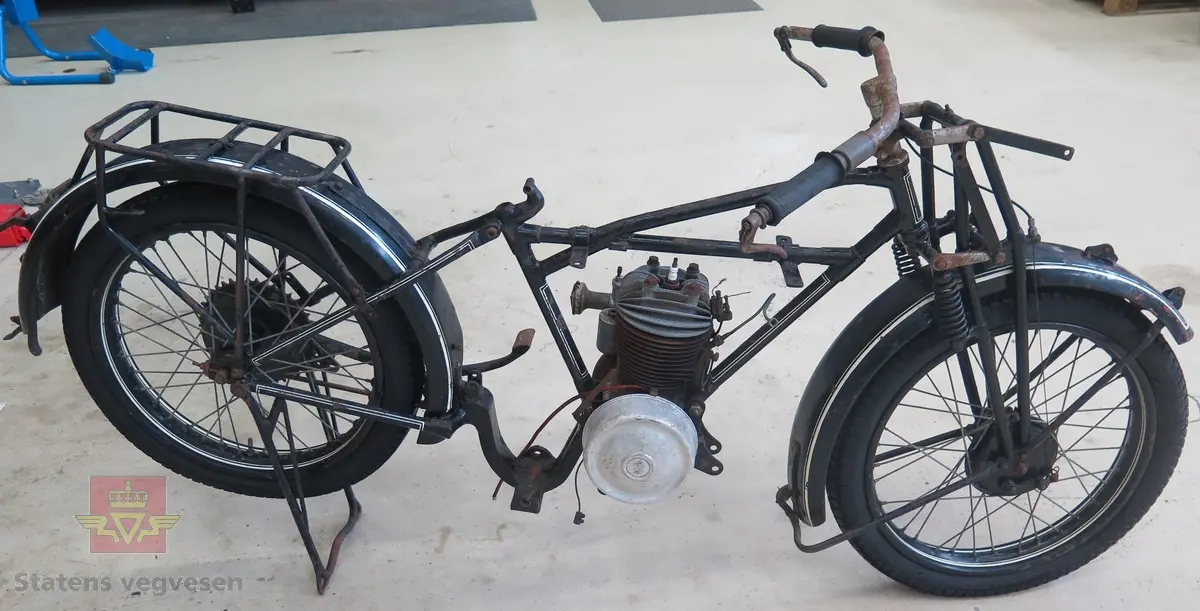 Motorsykkel - Norsk vegmuseum / DigitaltMuseum