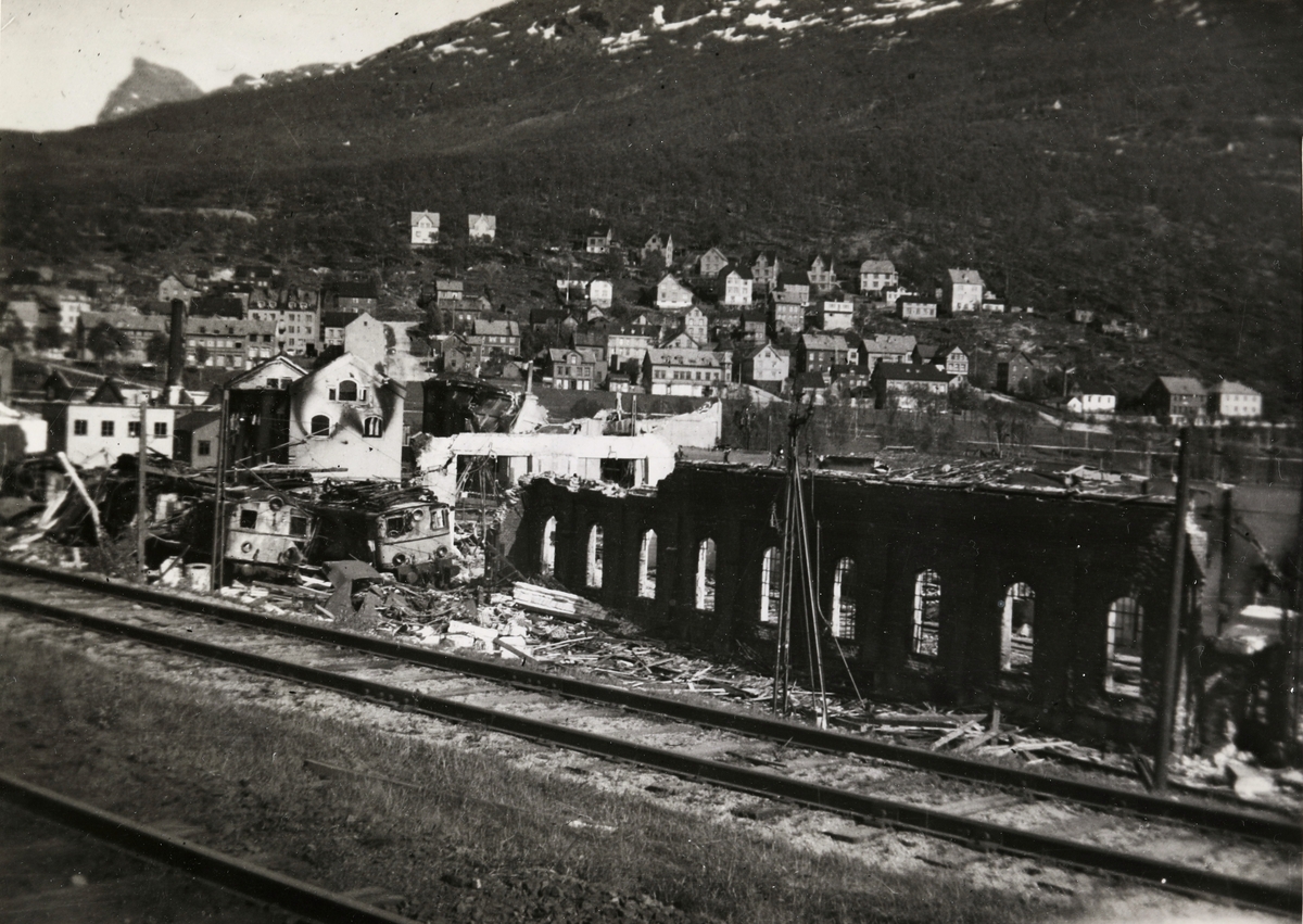 KRIGEN 1940/NORD-NORGE/NARVIK - Forsvarets museer / DigitaltMuseum