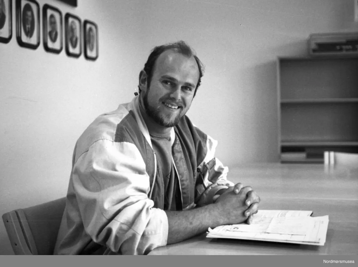 Lars Ola Fiske. Frei. 1980 tallet. Bildet er fra avisa Tidens Krav sitt ...