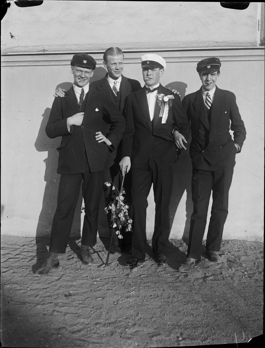 Studenter, Uppsala - Upplandsmuseet / DigitaltMuseum