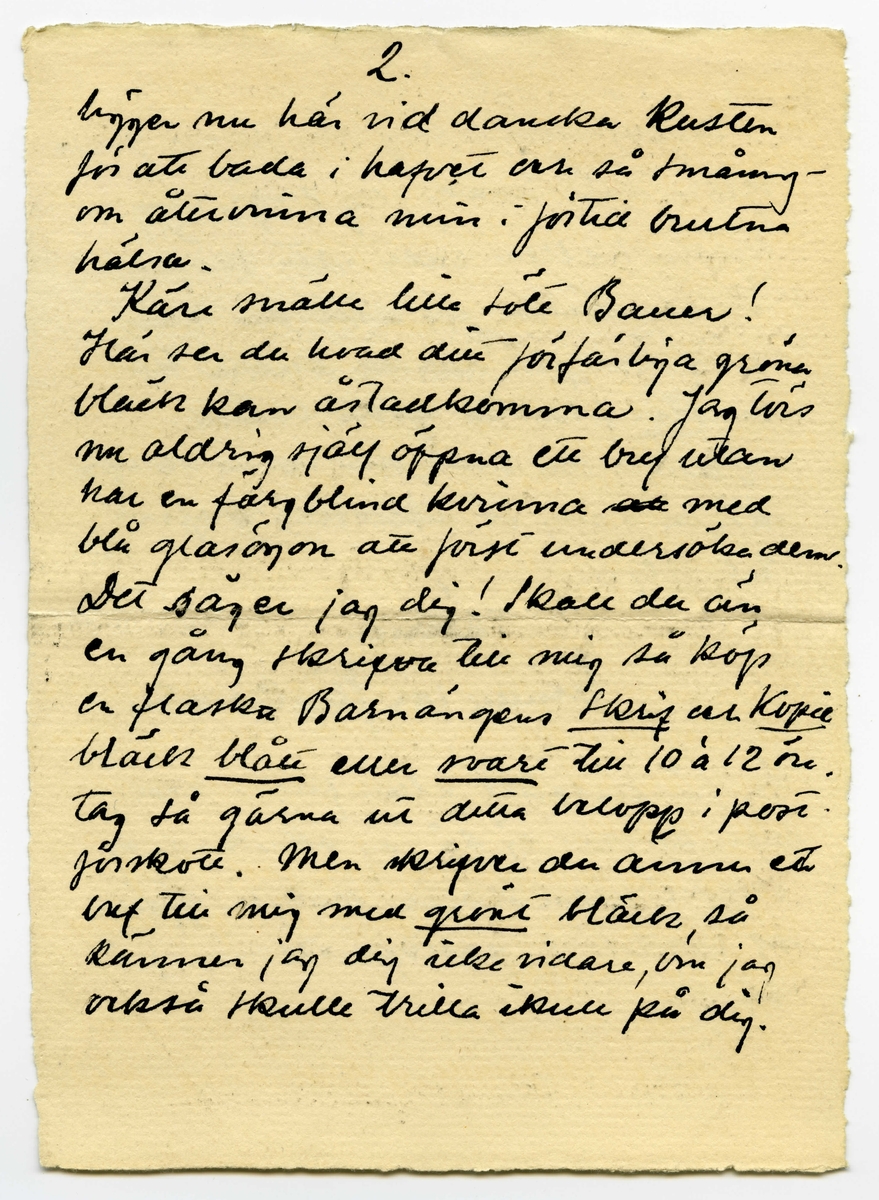 Brev - Jönköpings läns museum / DigitaltMuseum