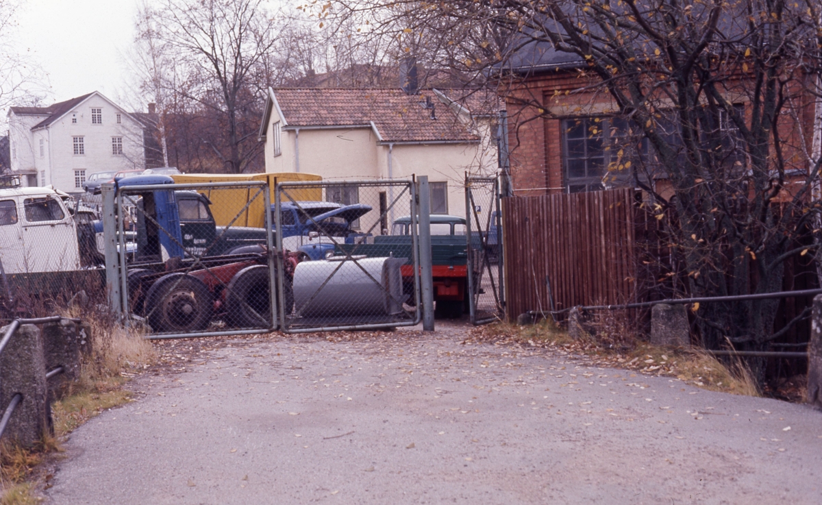 Gamla broförbindelsen i Hjulsbro - Linköpings stadsarkiv / DigitaltMuseum
