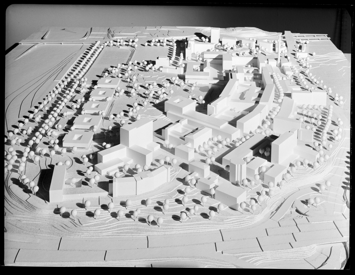 KAROLINSKA SJUKHUSET, MODELL - ArkDes / DigitaltMuseum