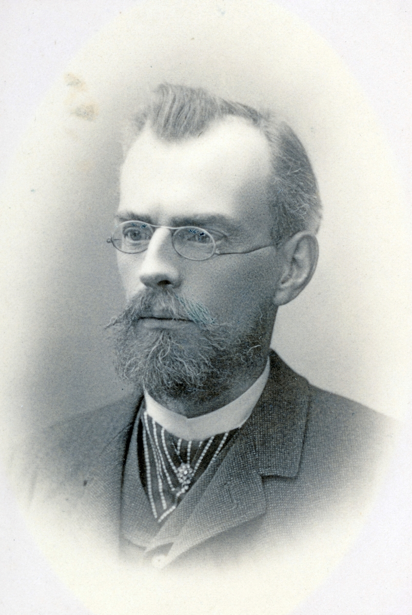 August Fägersten. Fotograf Carl Billberg. Givare H. Bergendahl ...