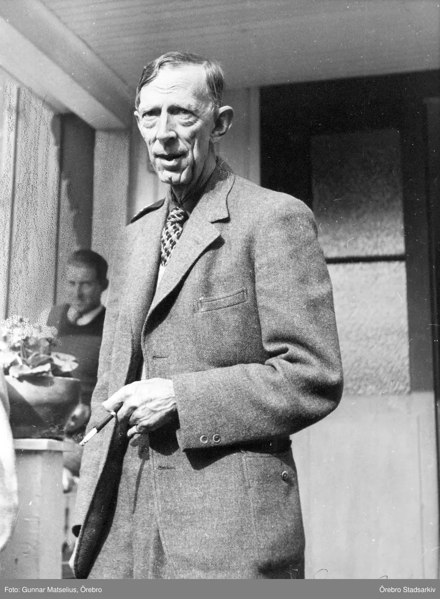 Prins Vilhelm på kunglig älgjakt i Lindesberg, 1940-tal - Örebro ...