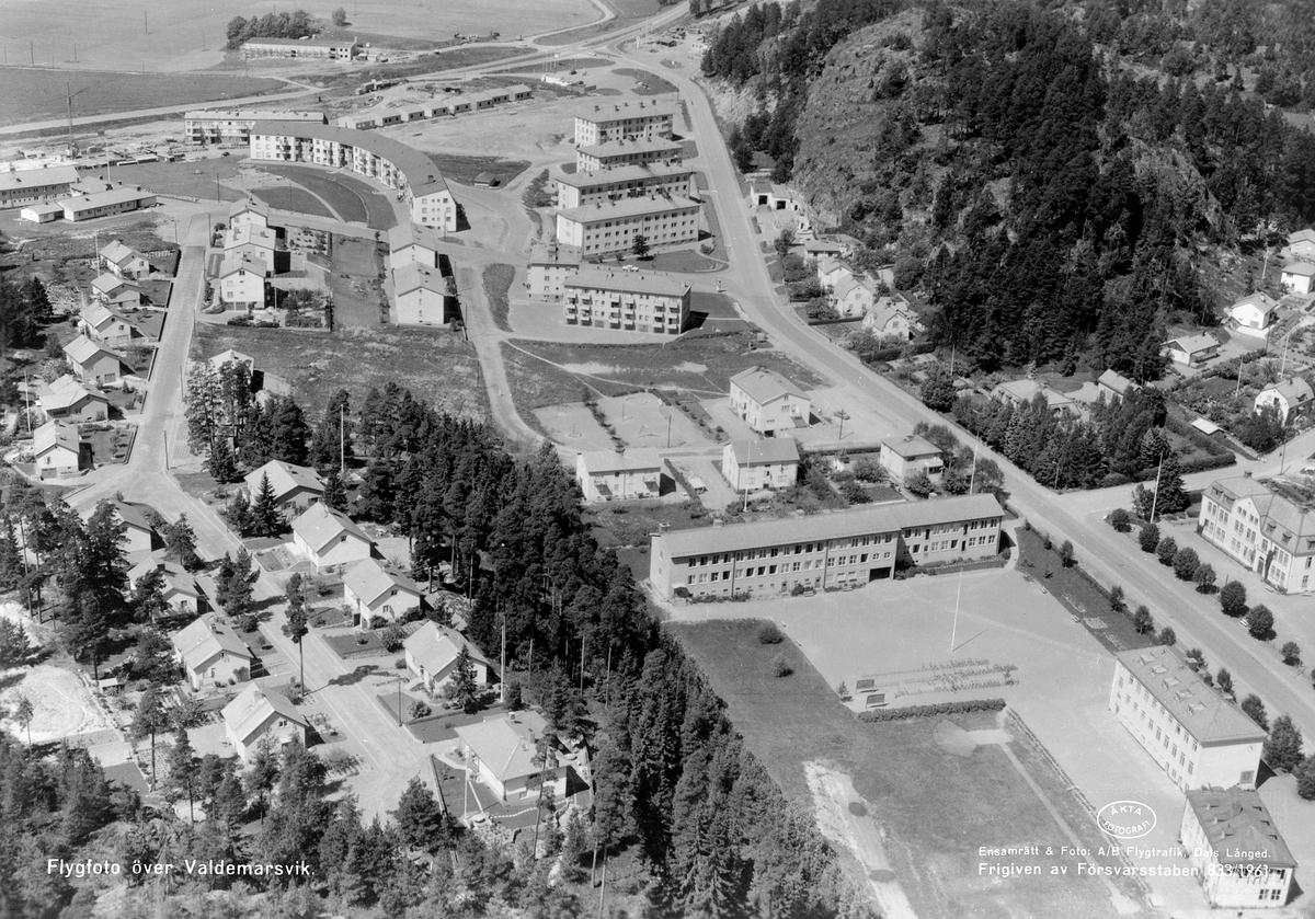 Valdemarsvik 1961 - Östergötlands museum / DigitaltMuseum