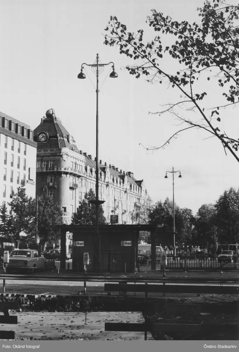 Grundplatta för ny transformatorstation, 1970-tal - Örebro Stadsarkiv ...