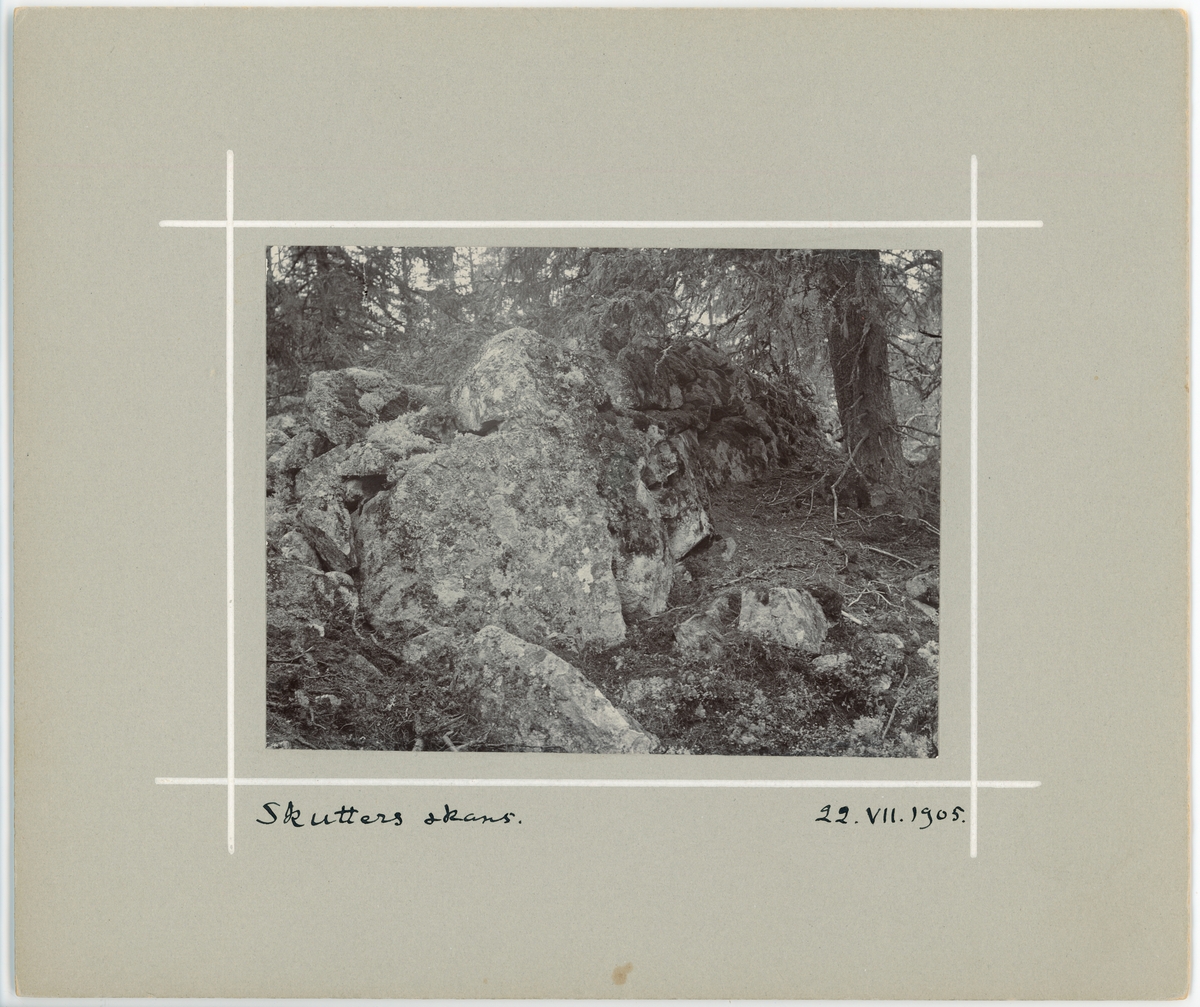 Skutters skans, Simtuna socken, Uppland 1905 - Upplandsmuseet ...