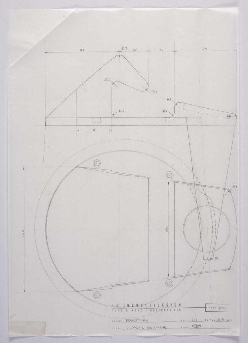 Ritningsnr 1854, 1855, 1867, 1870, 1871 [ritning] - Designarkivet ...