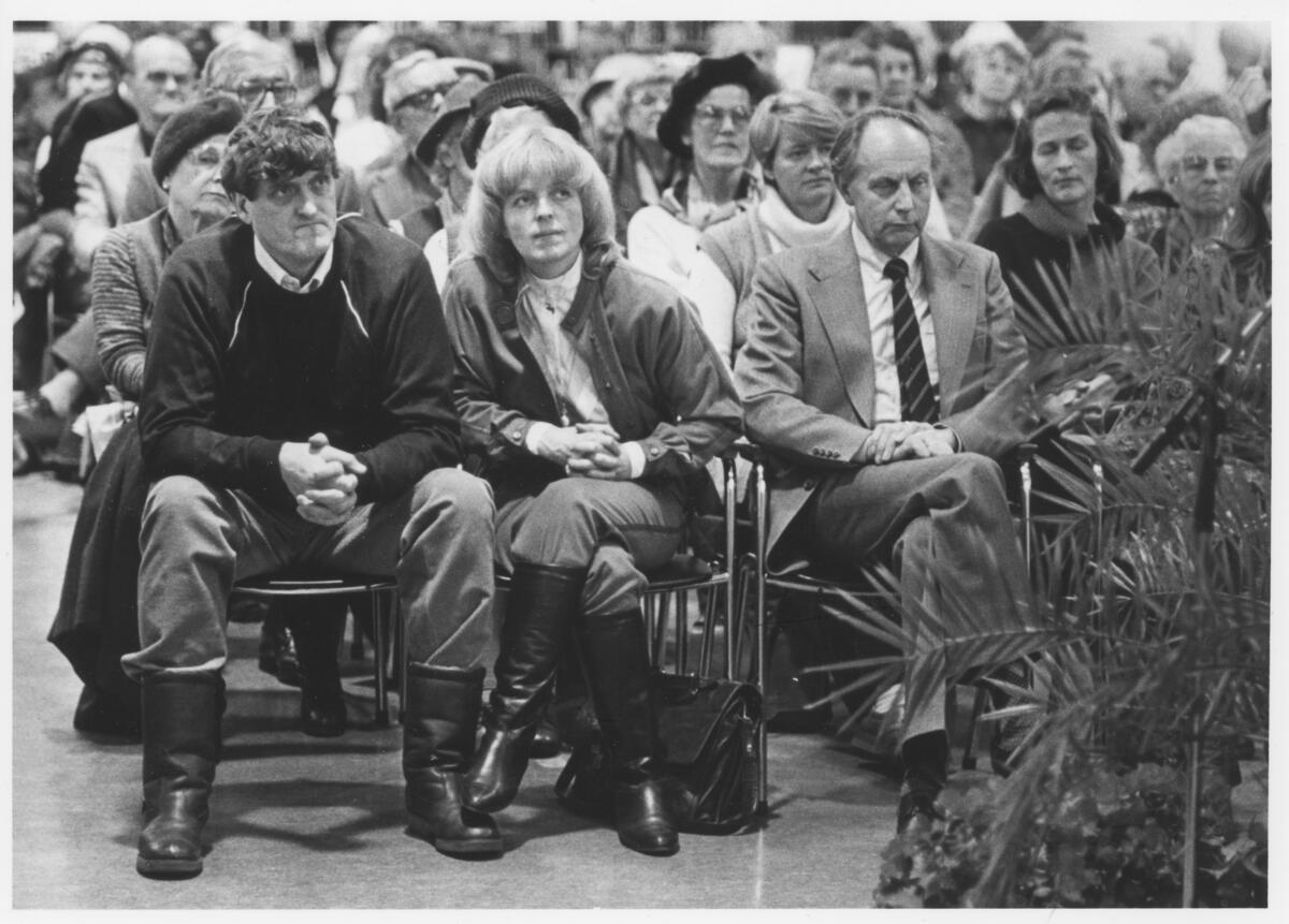 Mette og Philip Newth, mottagere av Sarpsborgprisen i 1983 - Sarpsborg ...