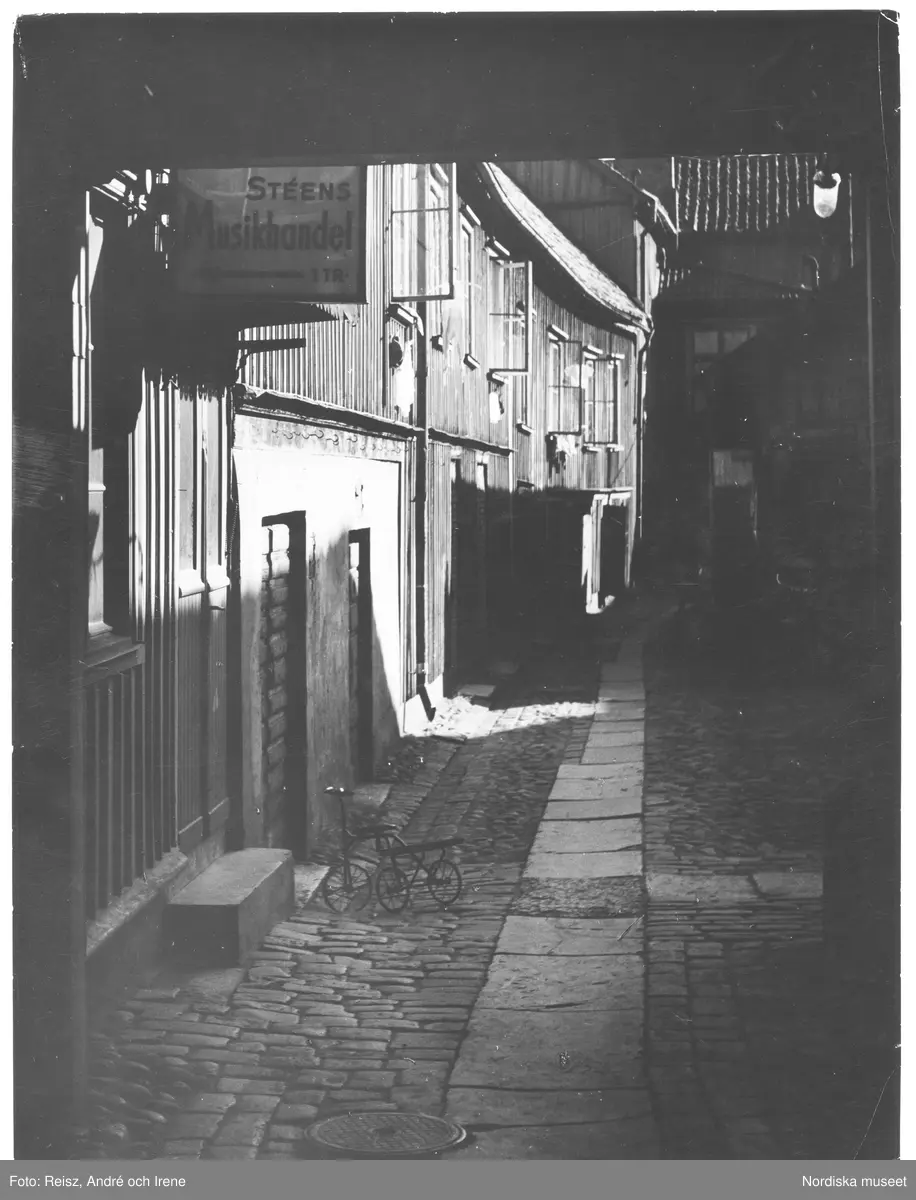 Småland. Gamla stan i Jönköping. - Nordiska museet / DigitaltMuseum