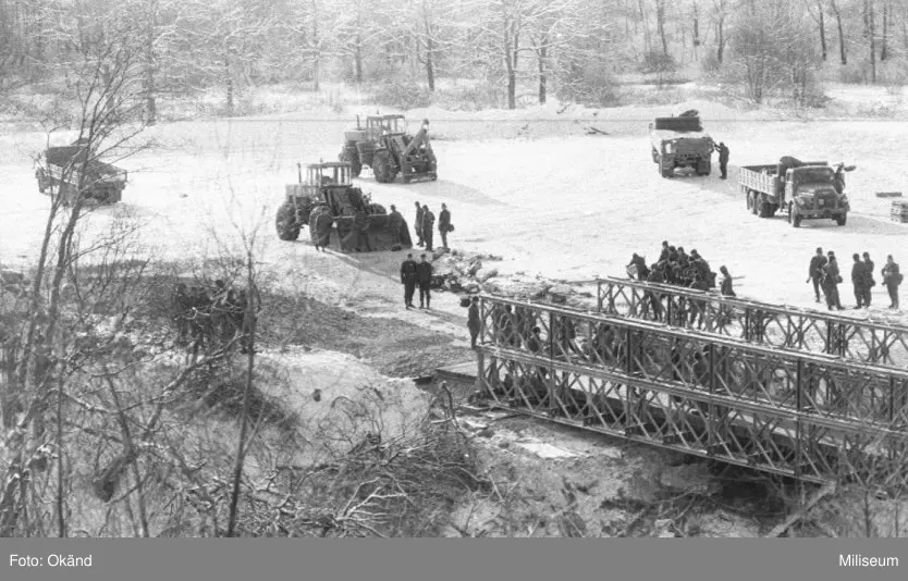 Balkbro 2 (BB 2) med påfartsramp. - Miliseum / DigitaltMuseum