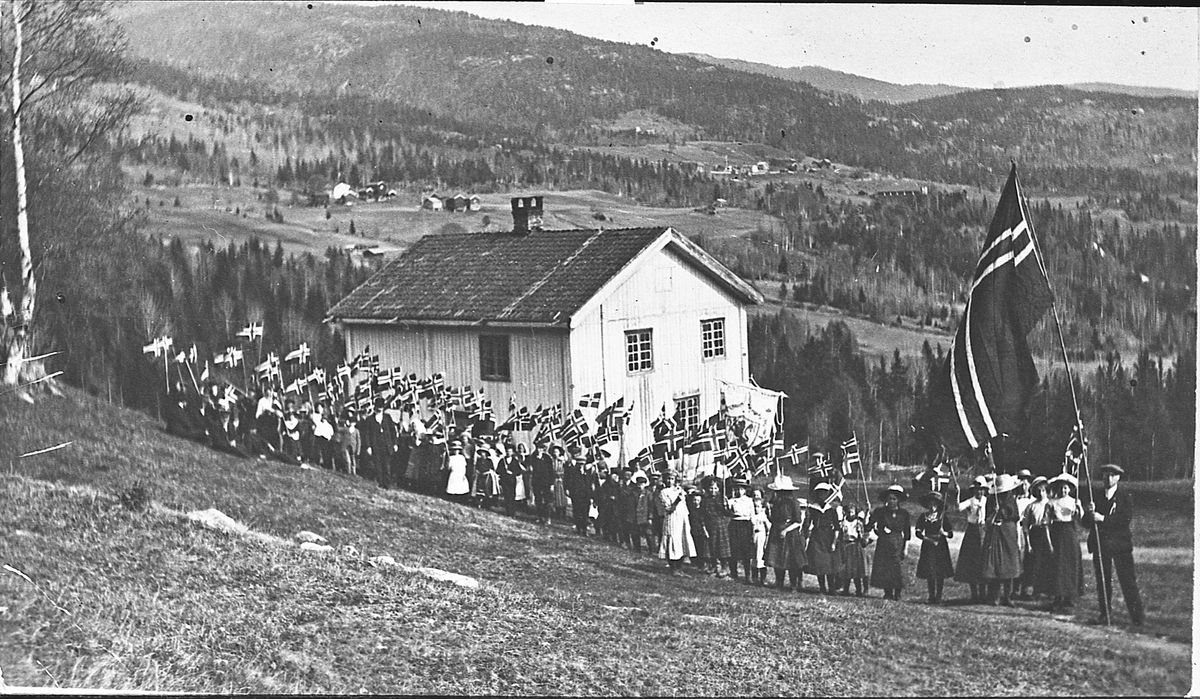 17. mai feiring på Rugland i Eggedal ca. 1930. - Sigdal Museum ...