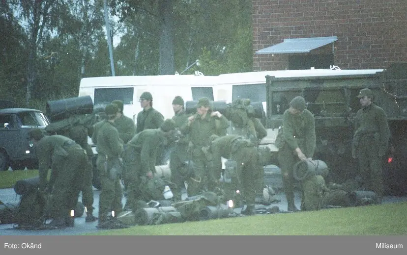 Visitation efter fria kriget. - Miliseum / DigitaltMuseum