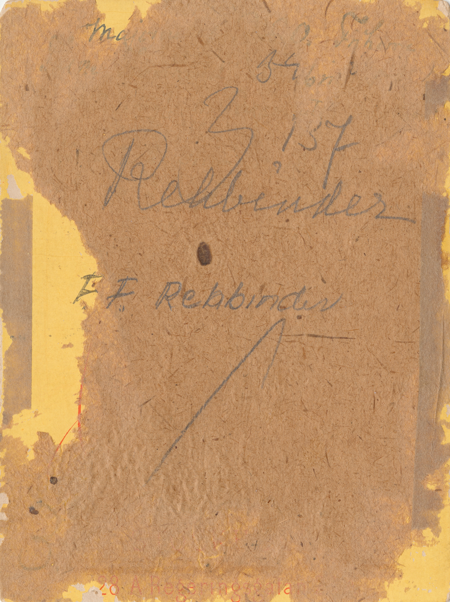 Porträtt av Folke Fromhold Rehbinder, major vid Livregementets ...