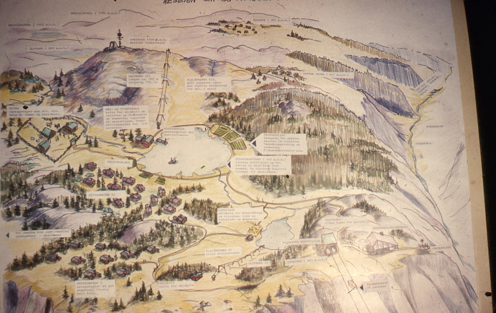 Turistinformasjon Turistfantasikart - Hallingdal museum fotosamling ...