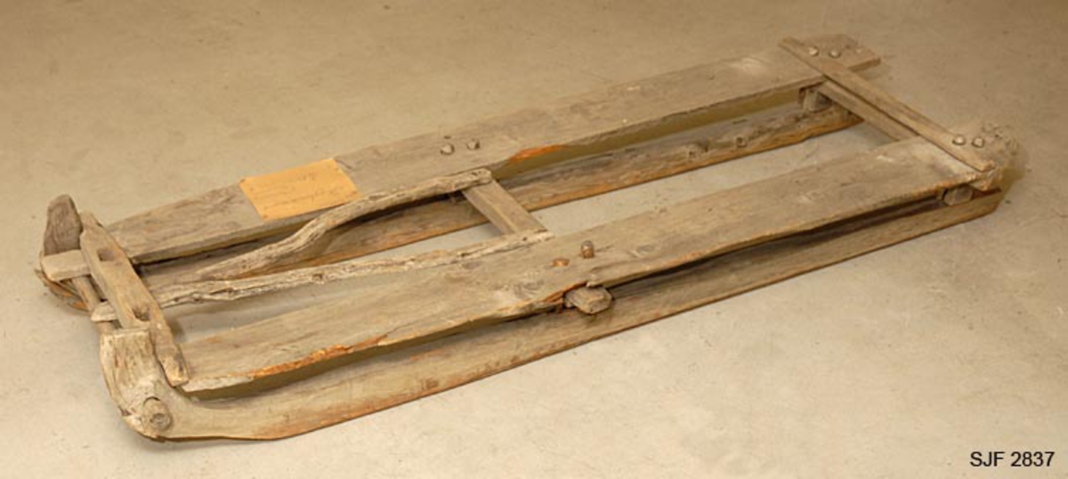 Slede -#N# Anno Norsk skogmuseum /#N# DigitaltMuseum