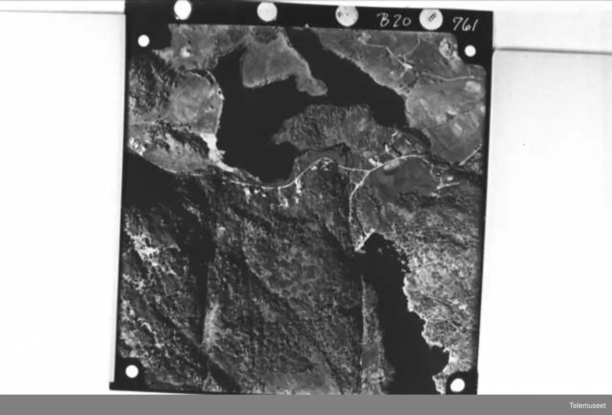 Fana, flyfoto - Norsk Teknisk Museum / DigitaltMuseum
