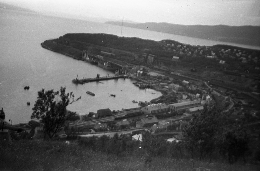Narvik Framnes LKAB Kai 3 & 4 under bygging - Museum Nord / DigitaltMuseum