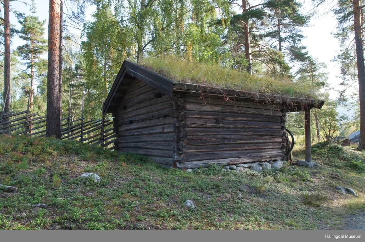 Badstue fra Børtnes i Nes - Hallingdal Museum / DigitaltMuseum