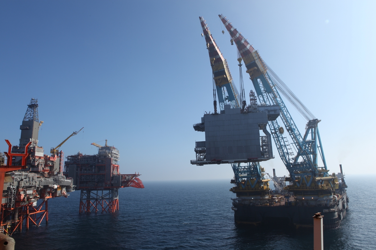 Valhall VRD, PH installation, heavy lift - Norsk Oljemuseum ...