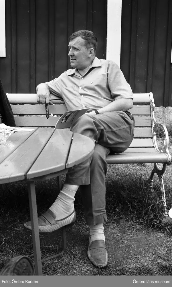 Klunkhyttan 18 juli 1969 Karl-Henry Ek föreståndare, Örebro ...