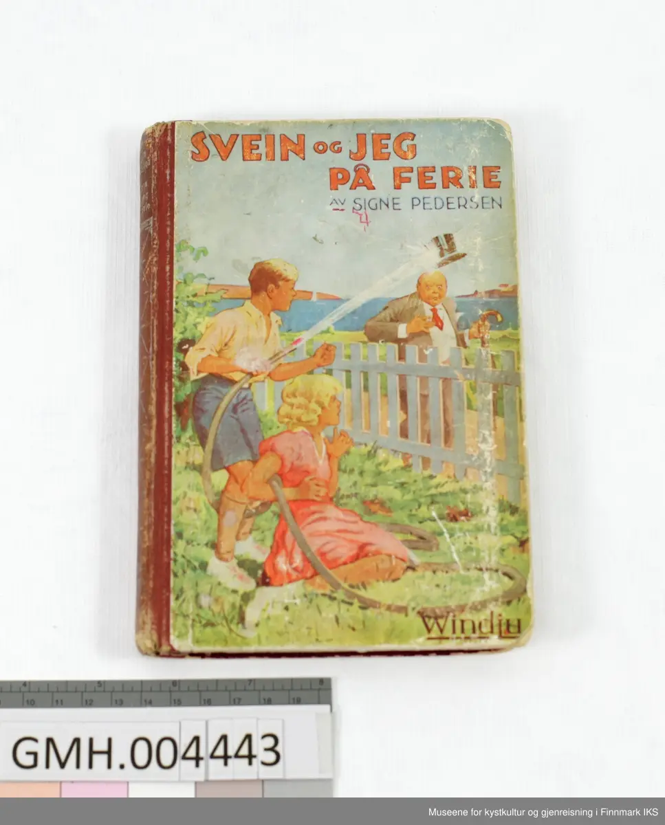 Bok: Signe Pedersen. Svein og jeg på ferie. Windju Simonsen, Olso, 1947 ...
