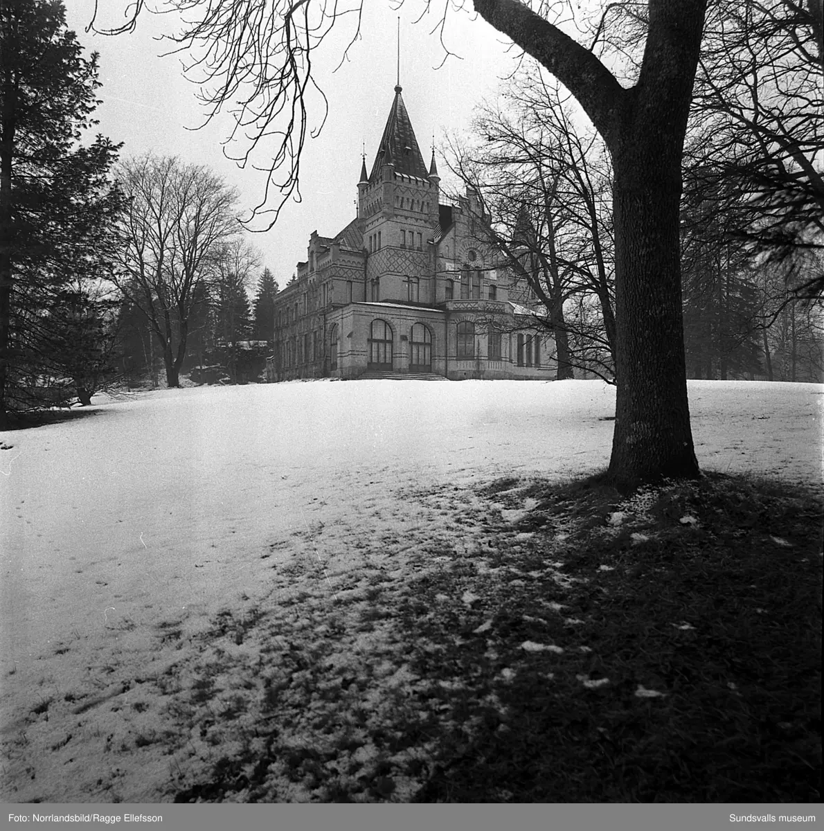 Vinterbilder på Merlo slott, SCA-arkiv. - Sundsvalls museum ...