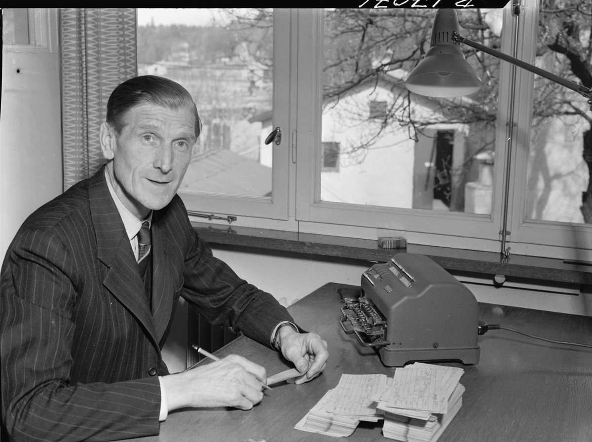 Interiör, Oskar Sundberg, Toleransen. >> - Tekniska Museet / DigitaltMuseum