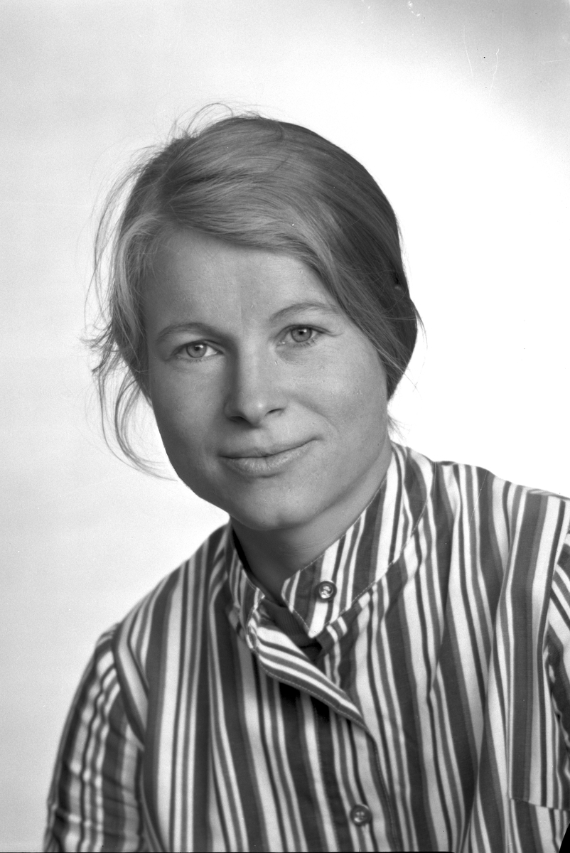 Gertrud Amnell, Sätra, Gävle. Den 14 september 1973 - Länsmuseet ...
