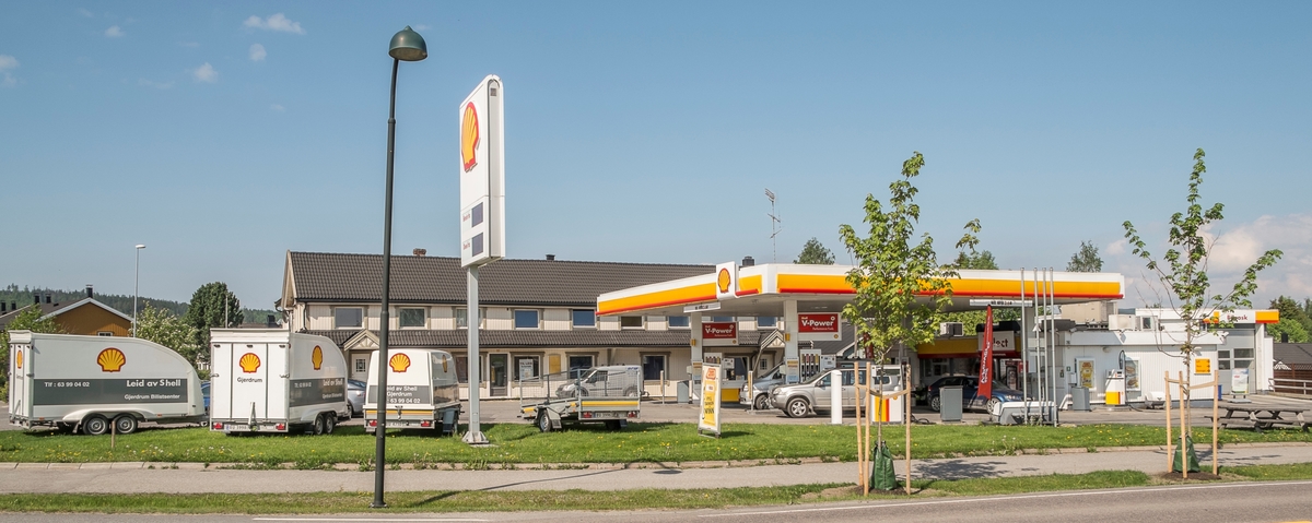 Shell bensinstasjon Ask Gjerdrum - Museene i Akershus / DigitaltMuseum