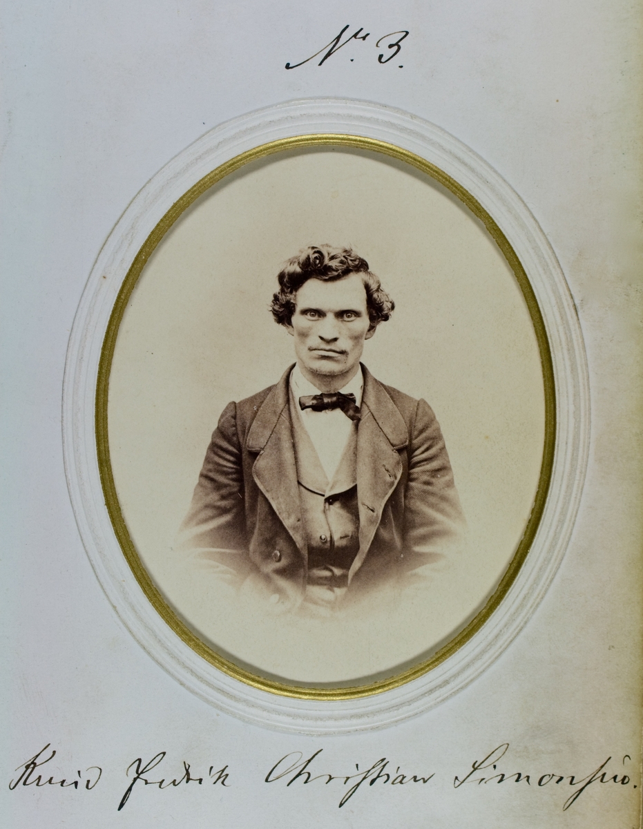 Knud Fredrik Christian Simonsen - Justismuseet / DigitaltMuseum