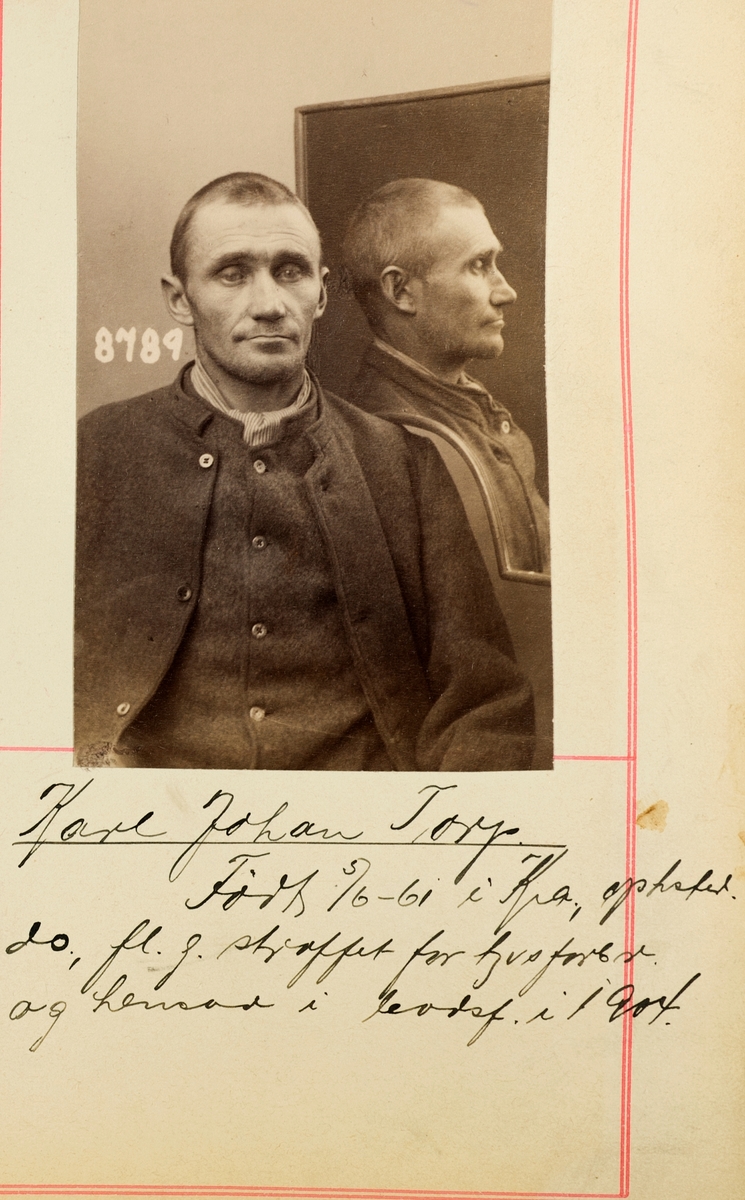 Karl Johan Torp - Justismuseet / DigitaltMuseum